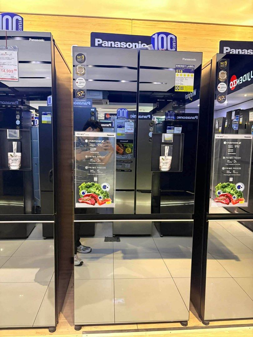 PANASONIC SIDE BY SIDE AND MULTI DOOR INVERTER REFRIGERATOR, TV & Home ...