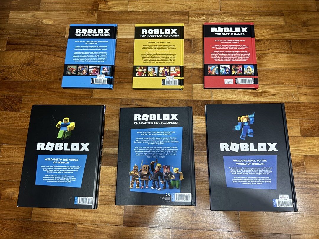 Roblox Book Collection - Adventure, Role-Playing, Battle Games, Hobbies ...