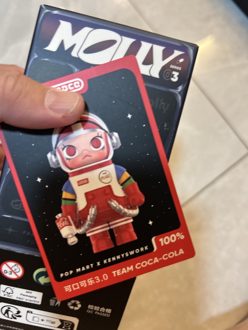 Sealed foil Authentic Popmart POP MART MEGA SPACE MOLLY 100% Series 3 ...