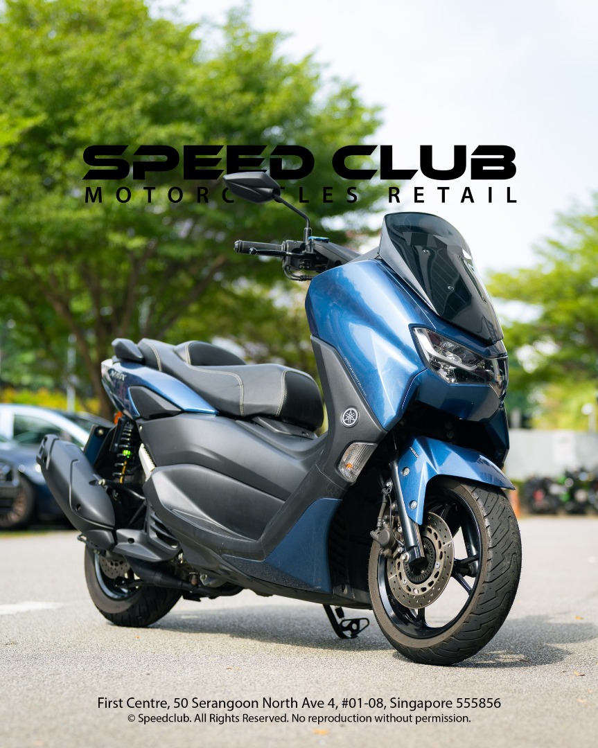 20254 YAMAHA NMAX 155 v2, Motorcycles, Motorcycles for Sale, Class 2B ...