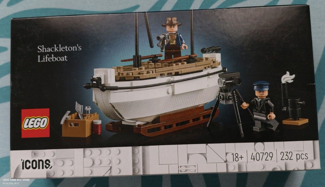 LEGO Icons Shackleton's Lifeboat 40729, Hobbies & Toys, Toys & Games on ...