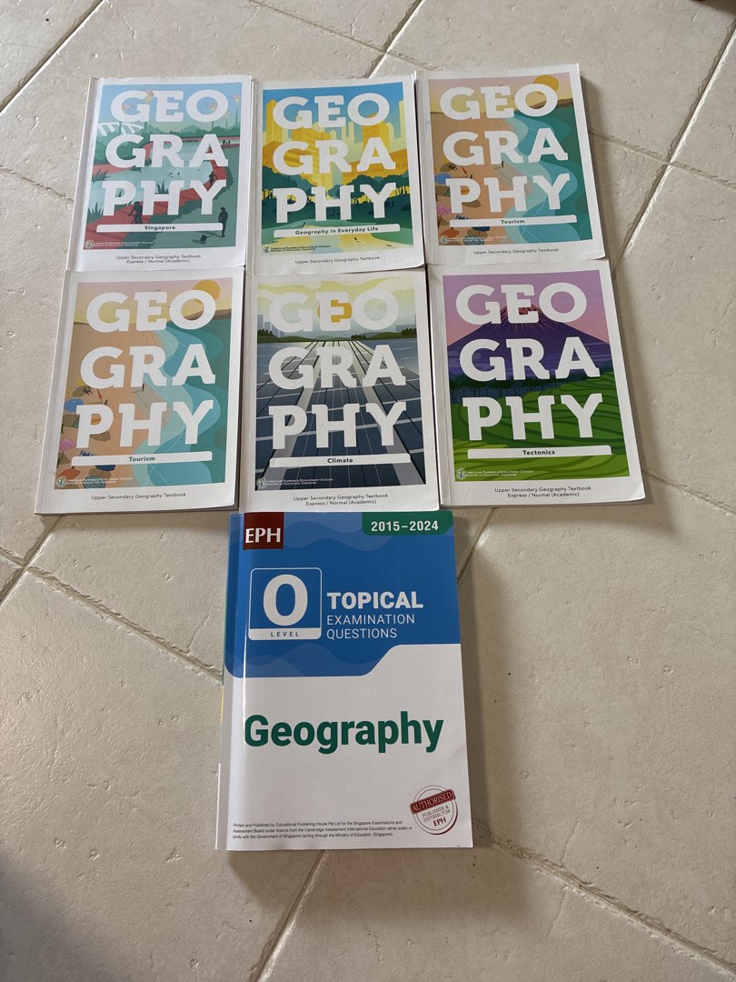 O Level Geography Textbooks and Topical Questions, Hobbies & Toys ...