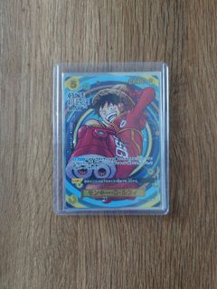 One Piece Card Game Kuji, Prize A, Monkey D. Luffy, Hobbies & Toys ...