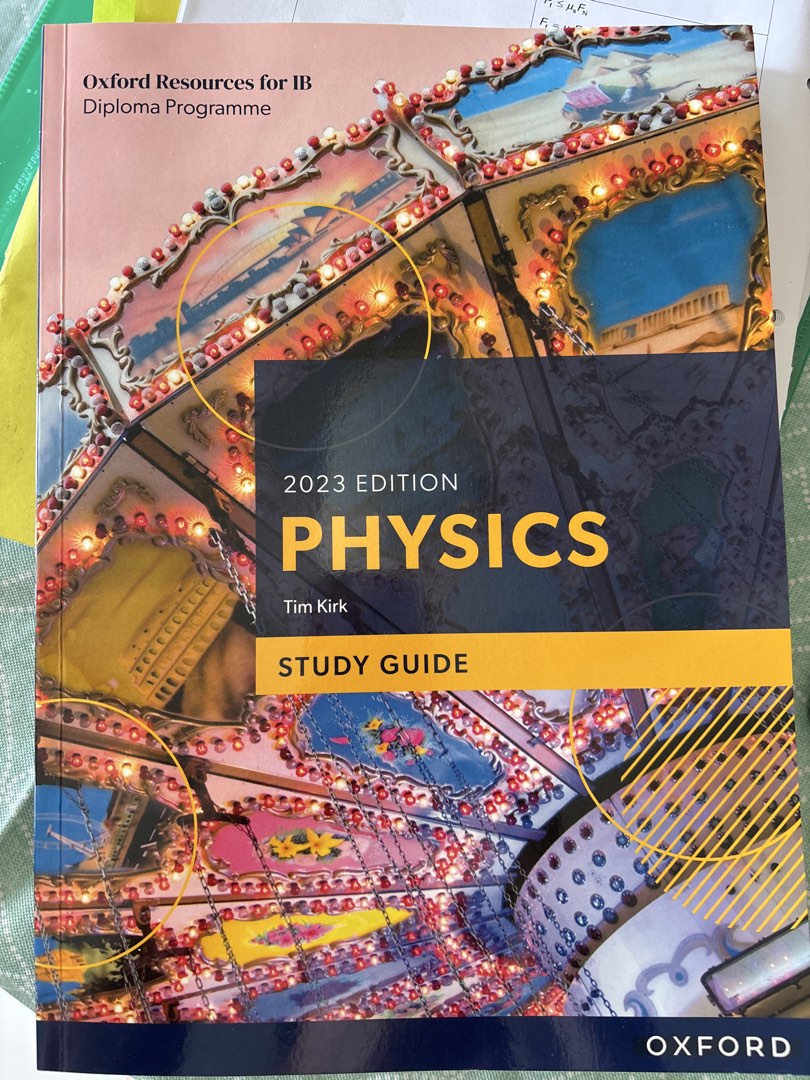 Oxford IB DP Physics Study Guide 2023 Edition, Hobbies & Toys, Books ...