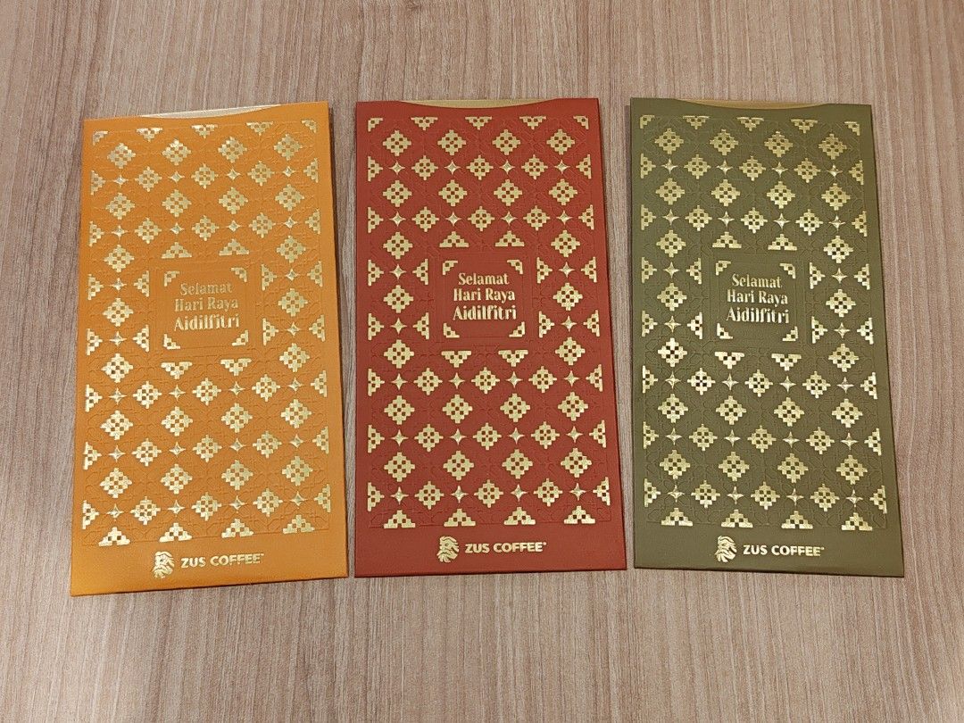 Raya Packet ZUS Coffee 2026, Hobbies & Toys, Stationery & Craft ...