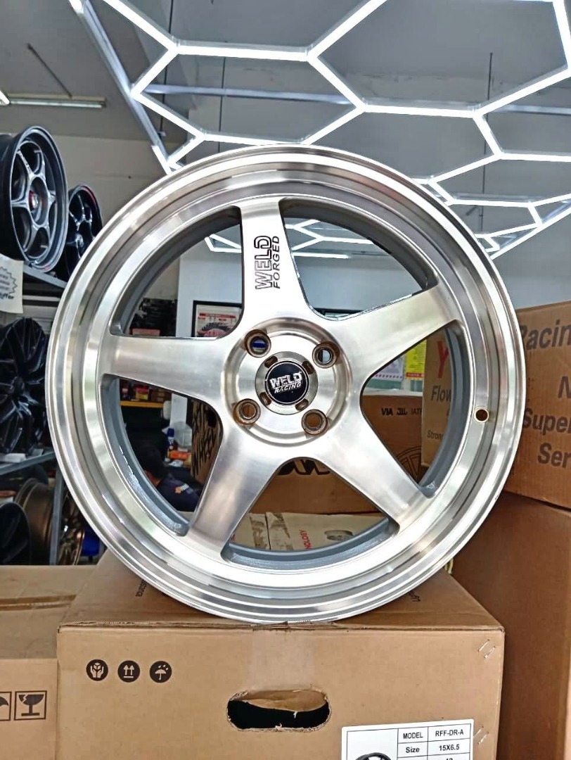 SPORT Rim WELD 17" MYVI SAGA VIOS CITY JAZZ YARIS ATIVA ALMERA MAZDA 2 ...