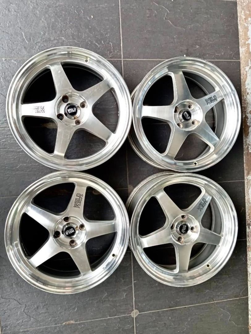 SPORT Rim WELD 17" MYVI SAGA VIOS CITY JAZZ YARIS ATIVA ALMERA MAZDA 2 ...