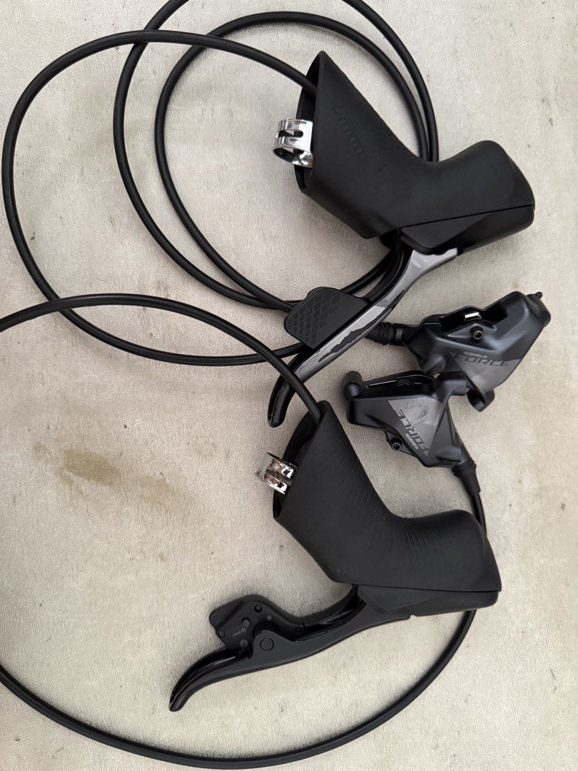 SRAM Force AXS Shifters and Calipers, Sports Equipment, Bicycles ...