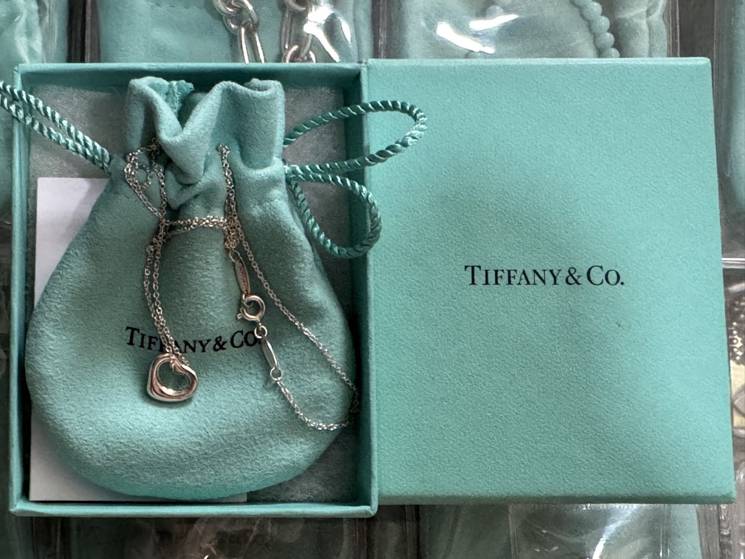 Tiffany & Co. Elsa Peretti Open Heart Necklace, Women's Fashion ...