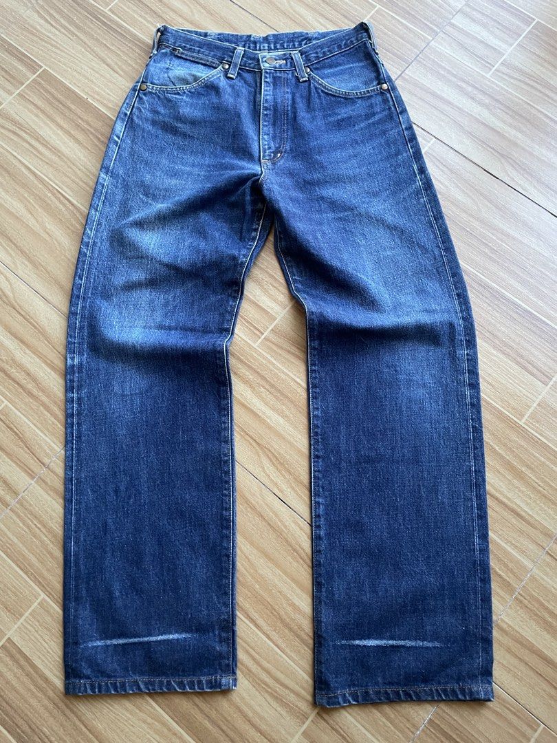 Vintage wrangler blue bell made in japan edition blue denim selvedge ...