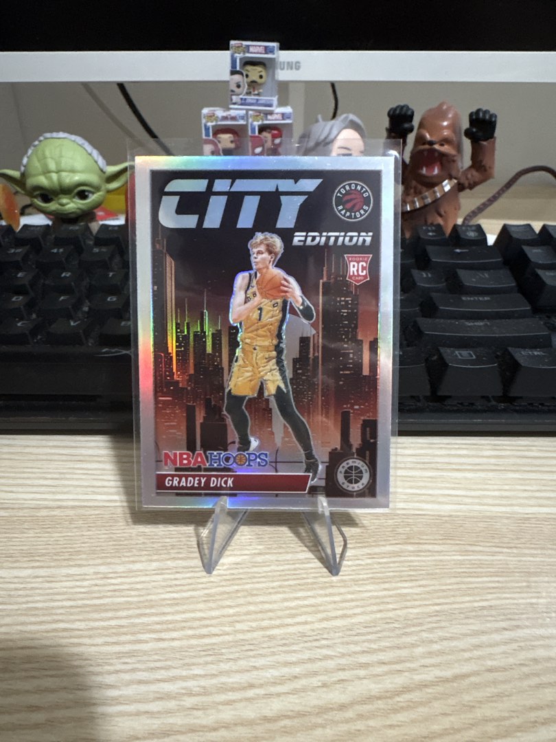2023-24 NBA Hoops City Edition Grady Dick Rookie Card, Hobbies & Toys ...