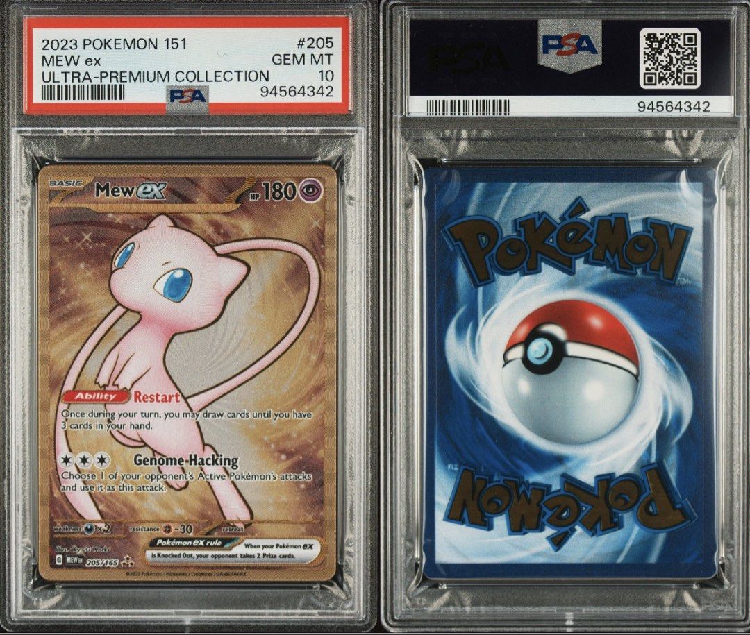 2023 Pokemon 151 Mew ex Ultra-Premium Collection PSA 10, Hobbies & Toys ...