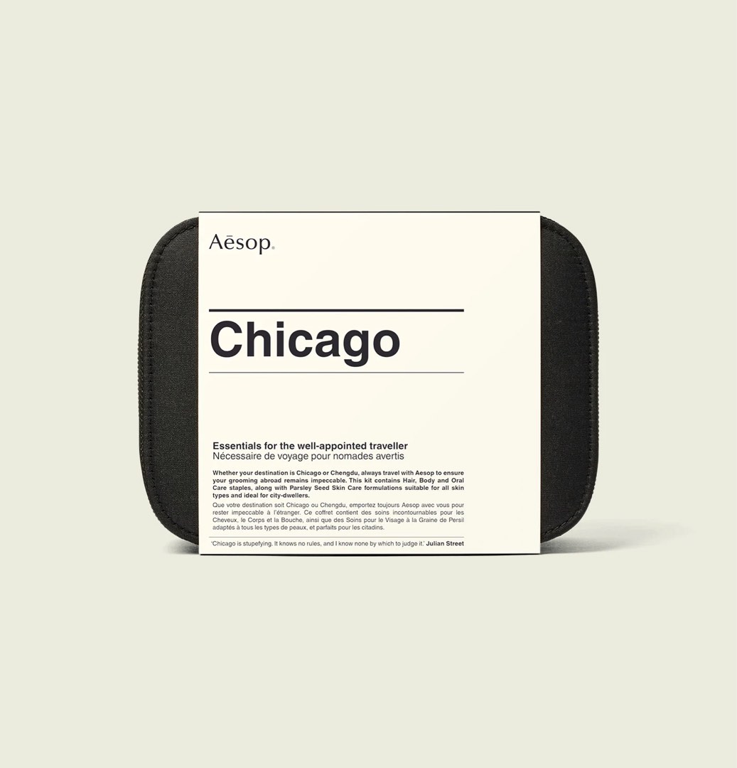 Aesop Chicago Travel Kit, Hobbies & Toys, Travel, Travel Essentials ...
