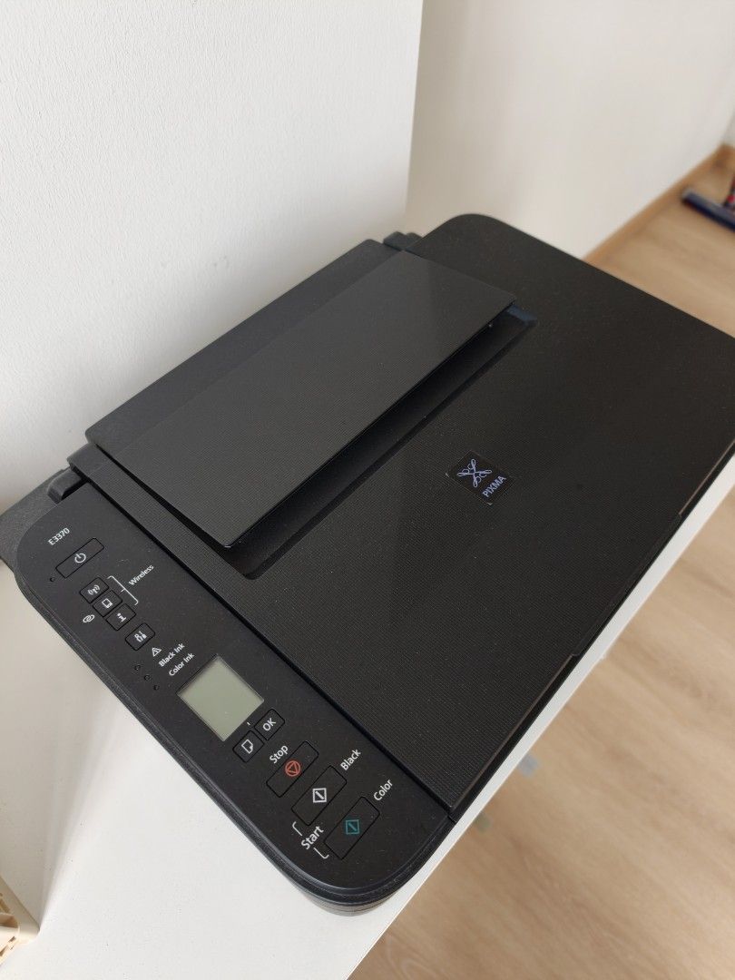 Canon PIXMA E3370 Printer - Black, Computers & Tech, Printers, Scanners ...