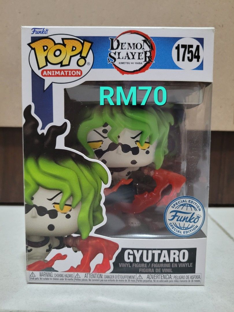 Funko Pop! Demon Slayer — Gyutaro (Blood Attack) #1754 | Upper Moon Six ...