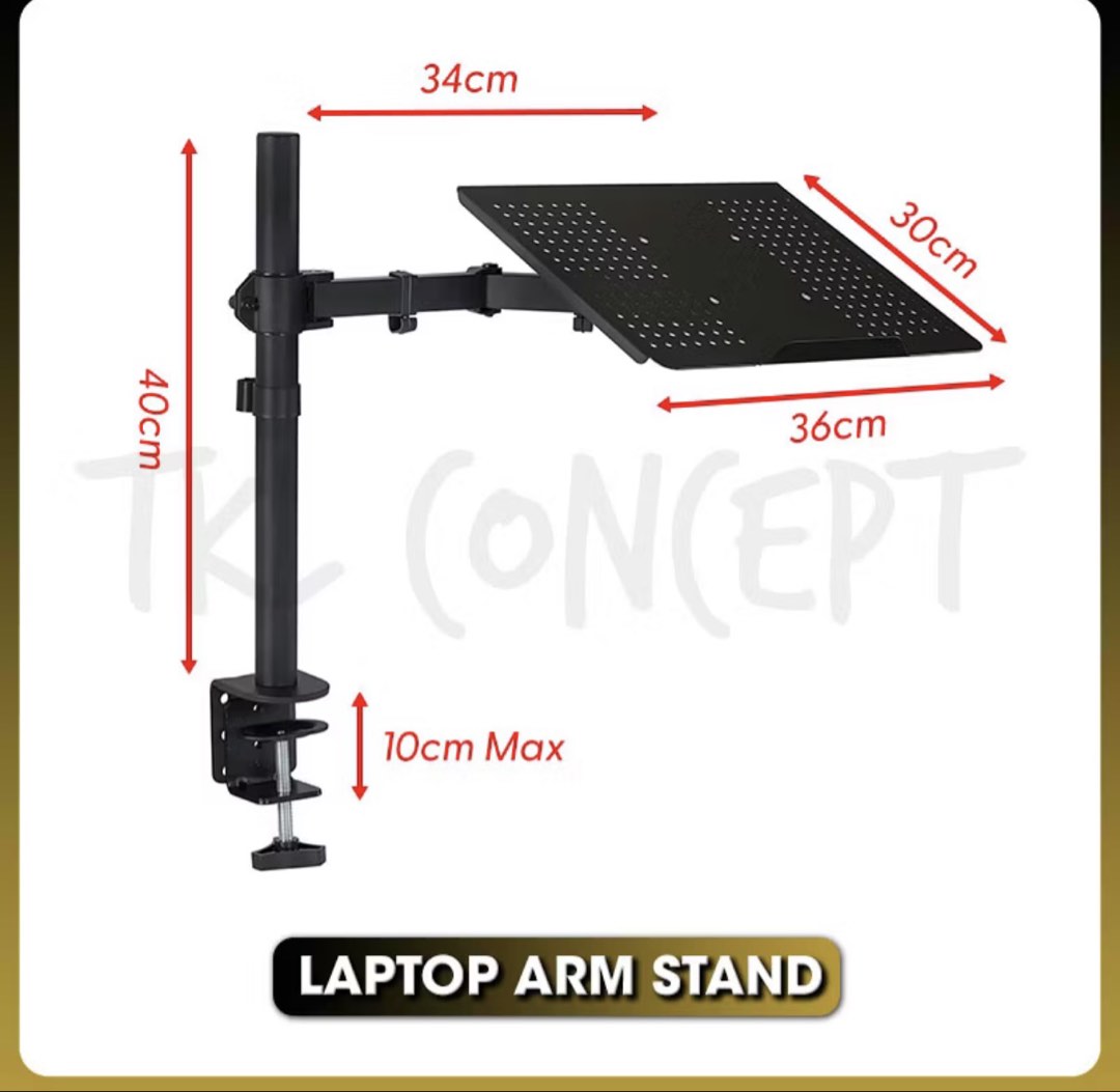 Laptop Arm Stand, Computers & Tech, Laptops & Notebooks on Carousell