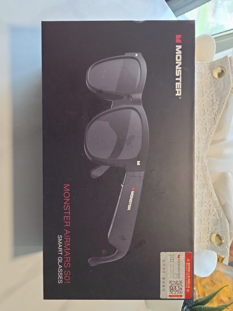 Monster AirMars S01 Smart Glasses - Brand New, Mobile Phones & Gadgets ...