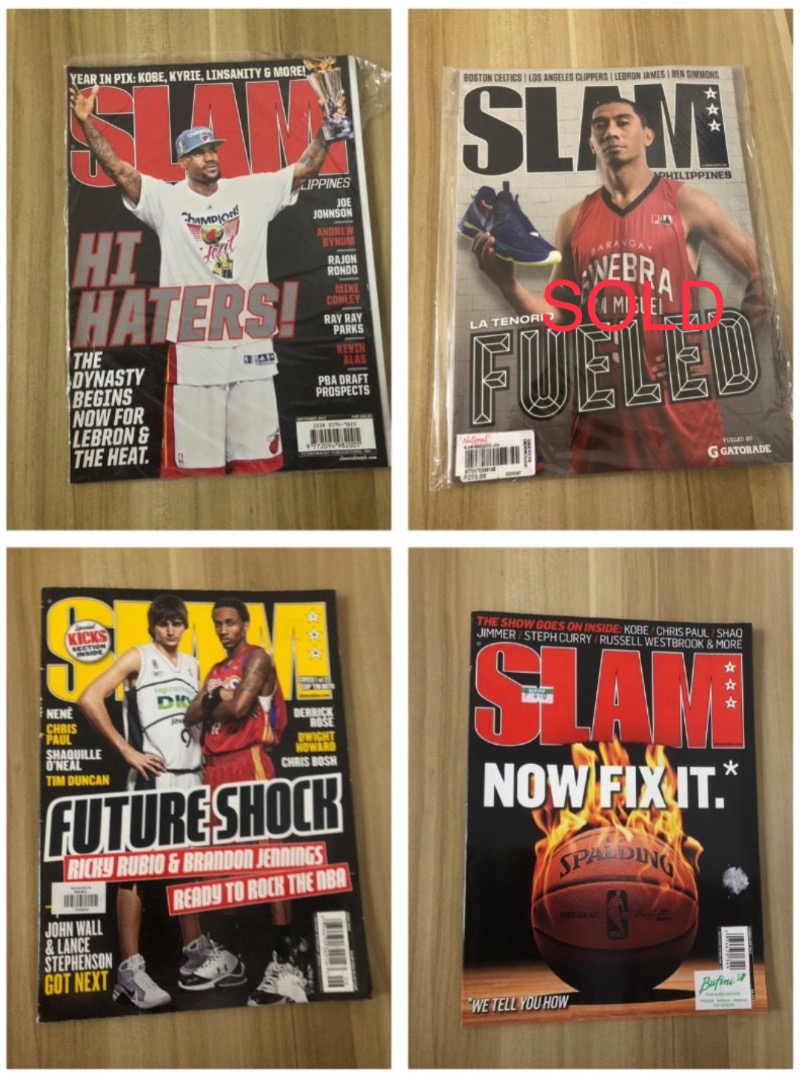 Slam Magazine (₱99 each), Hobbies & Toys, Books & Magazines, Magazines ...