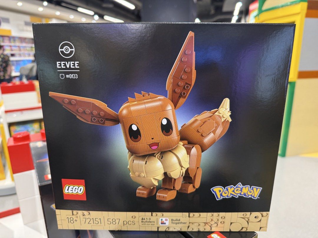 LEGO Pokemon Eevee 72151 Building Set, Hobbies & Toys, Toys & Games on ...