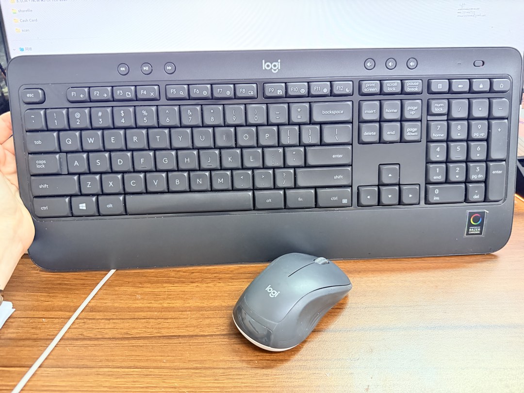 Logitech K540 Wireless Keyboard and Mouse Combo, Computers & Tech ...