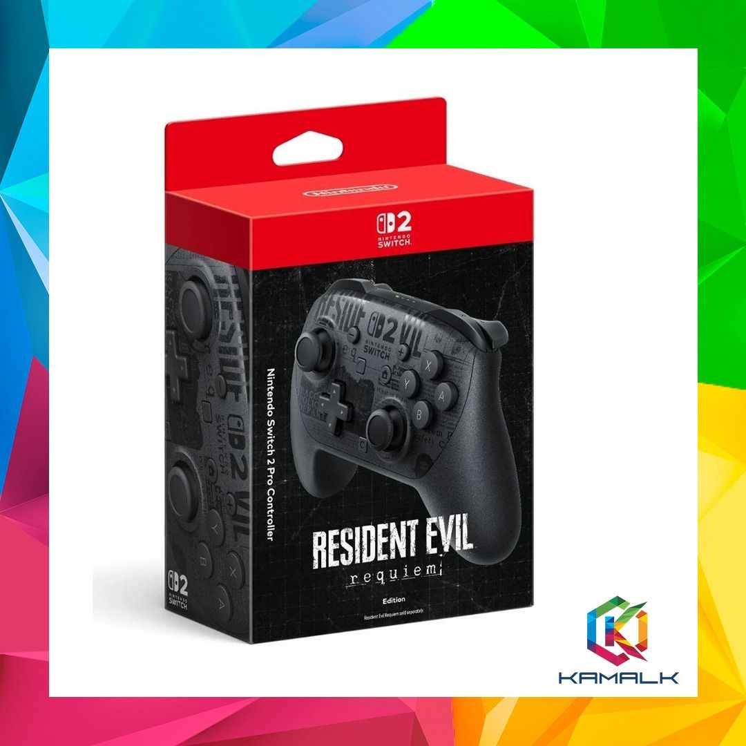 Nintendo Switch 2 Pro Controller – Resident Evil Requiem Edition Now ...
