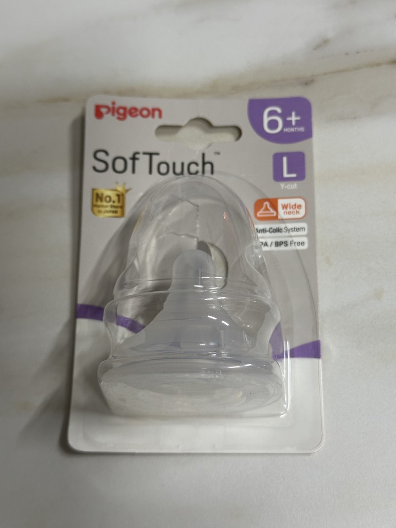 Pigeon Soft touch teat L, Babies & Kids, Nursing & Feeding ...