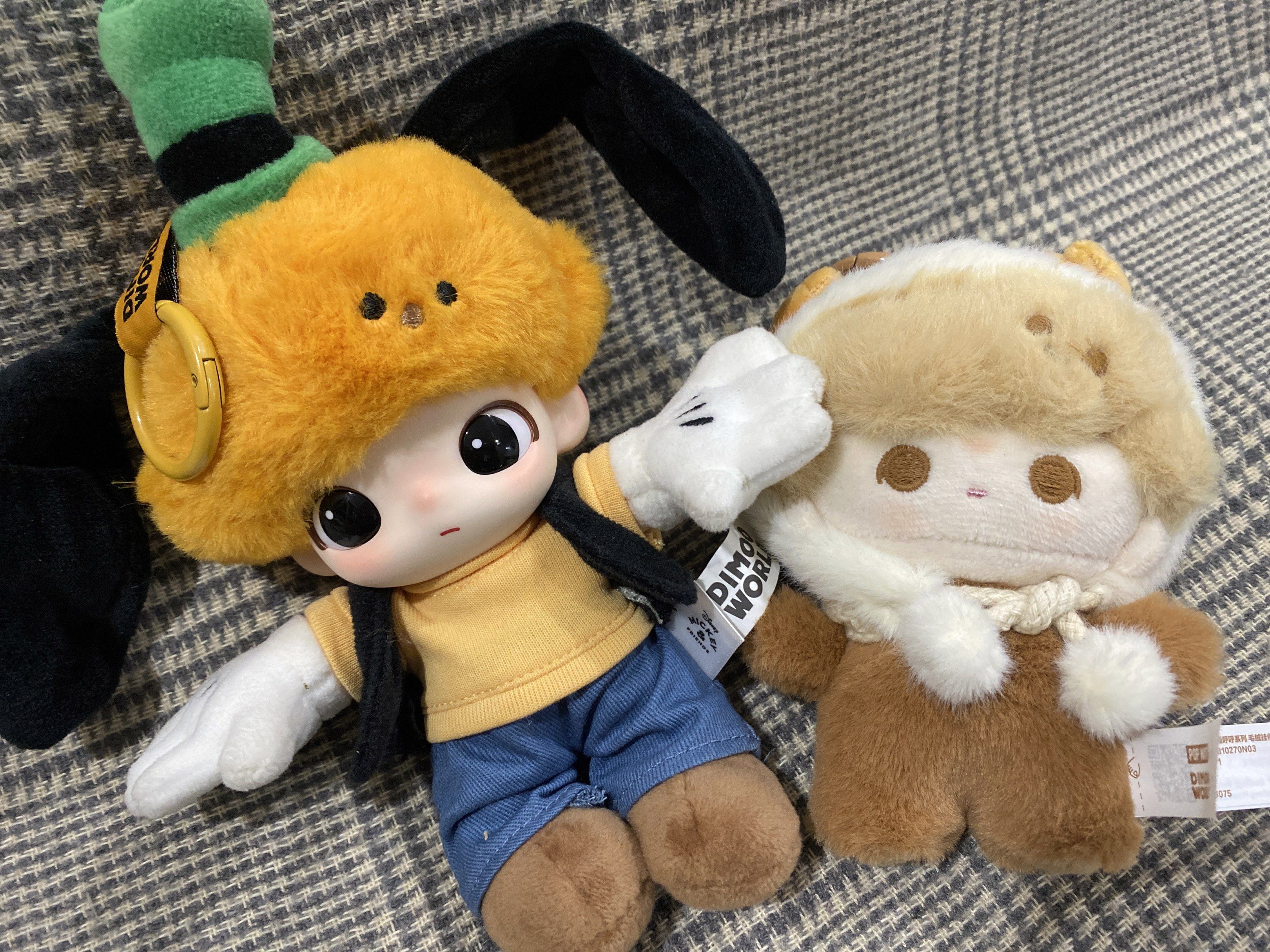 Bundle DIMOO World Disney Goofy & Winteri Series Plush, Hobbies & Toys ...