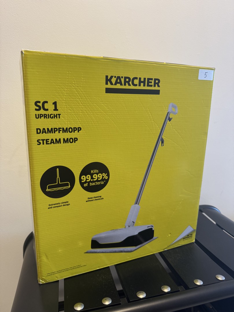 Karcher SC 1 Upright Steam Mop, TV & Home Appliances, Vacuum Cleaner ...
