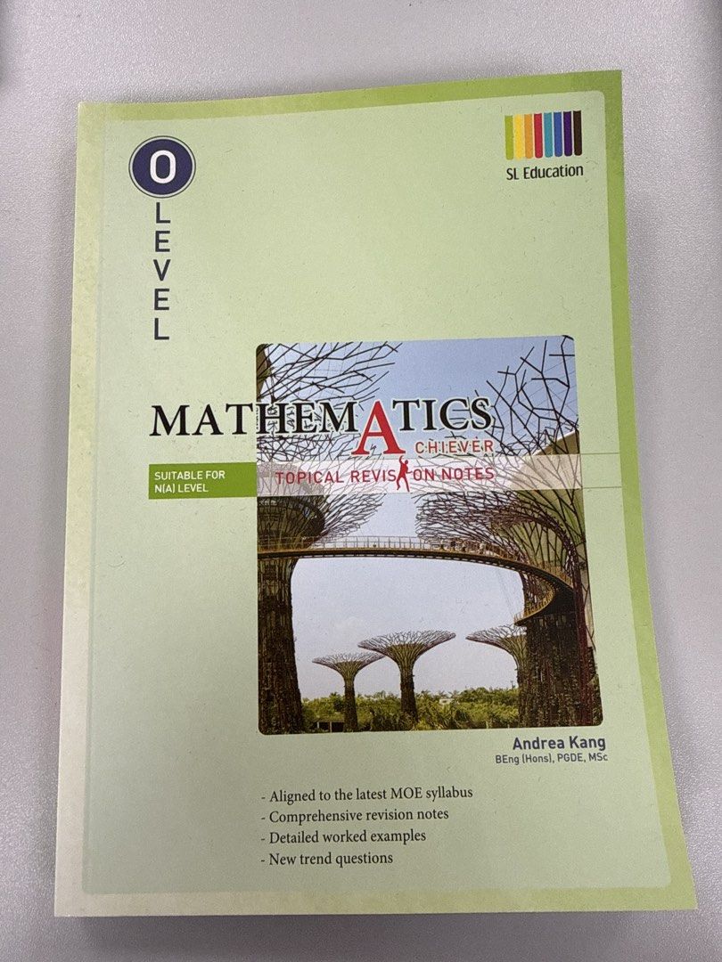 O Level Mathematics Achiever Topical Revision Notes, Hobbies & Toys ...