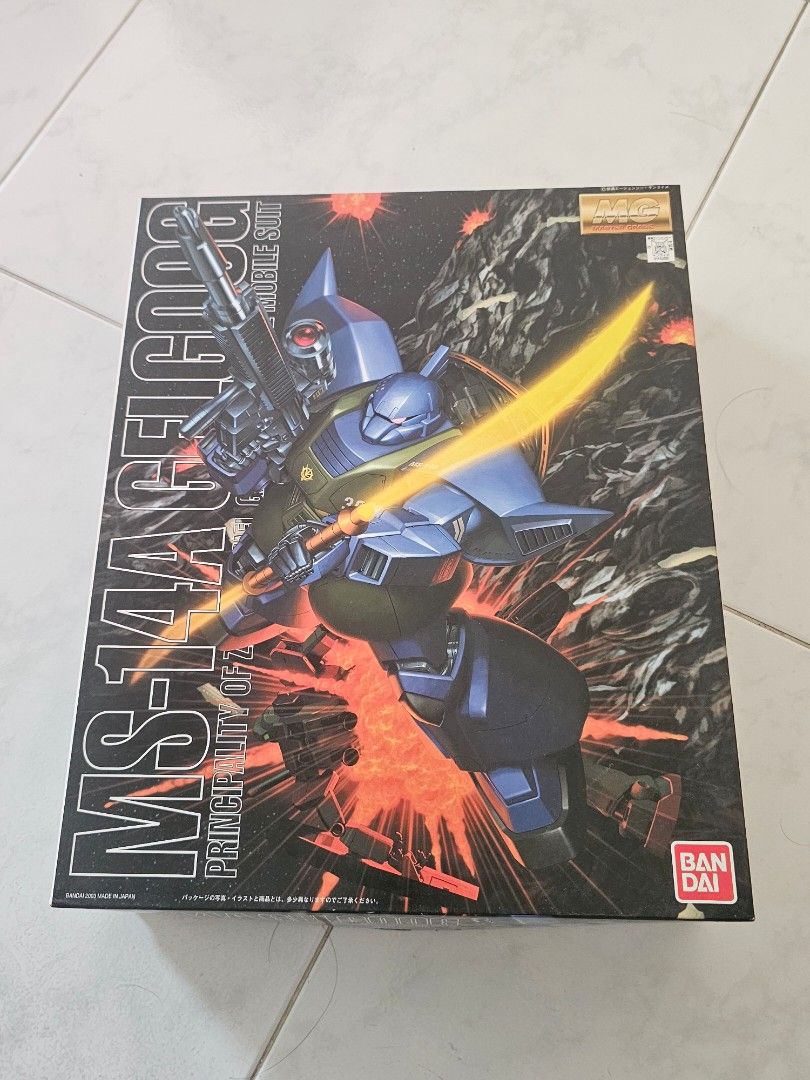 Bandai Zeon Gelgoog Mobile Suit Model Kit MG Grade, Hobbies & Toys ...