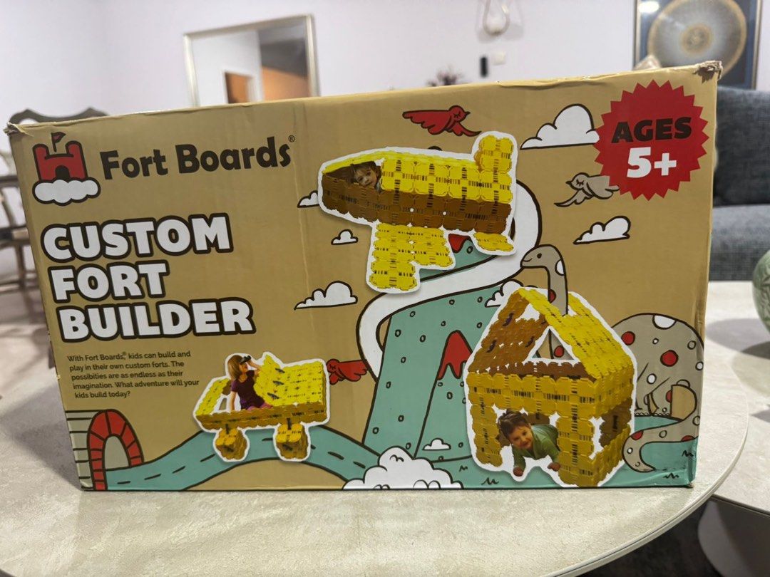 Fort Boards Custom Fort Builder - Ages 5+, Hobbies & Toys, Toys & Games ...