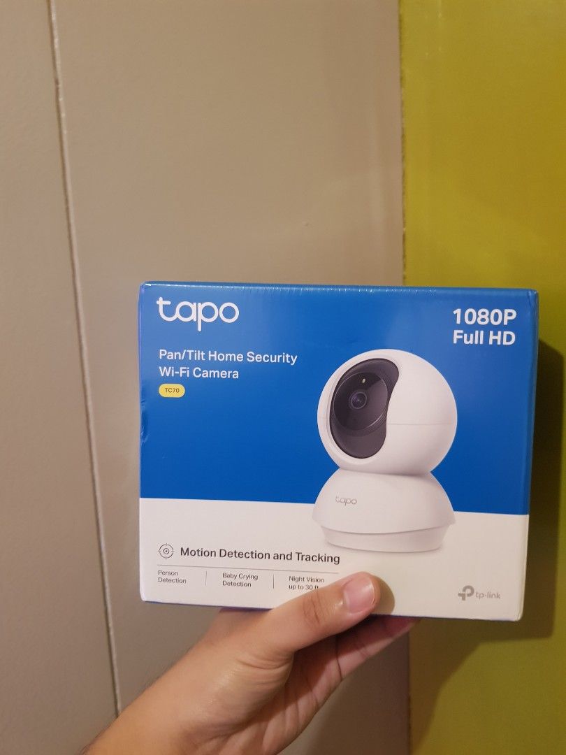 TP-Link Tapo c200c tc70 Pan/Tilt Home Security Wi-Fi Camera cctv ...