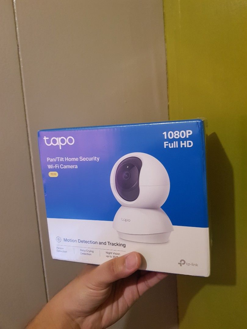 TP-Link Tapo c200c tc70 Pan/Tilt Home Security Wi-Fi Camera cctv ...