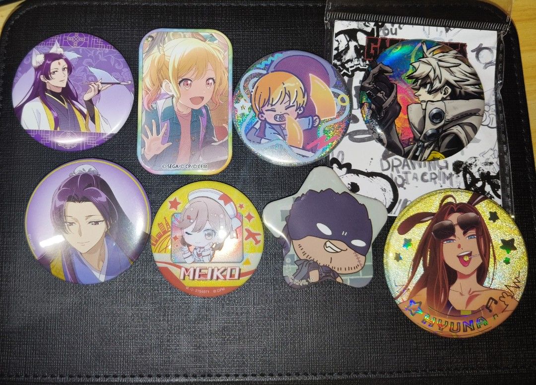 Anime & game badges, Hobbies & Toys, Memorabilia & Collectibles, Fan ...