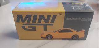 Mini GT # 592 Nissan Skyline GT-R R32 Castrol 1990 Macau Race Winner ...