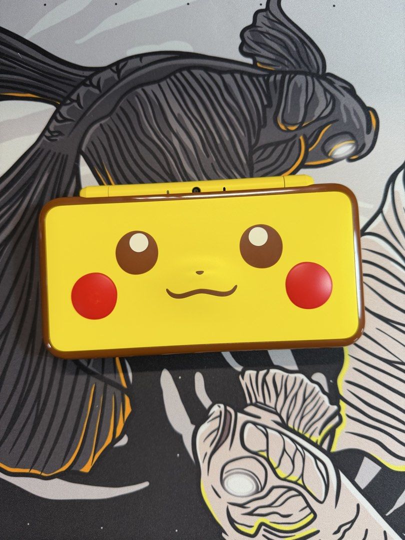 Pikachu 2DS XL Limited Edition, Video Gaming, Video Game Consoles ...