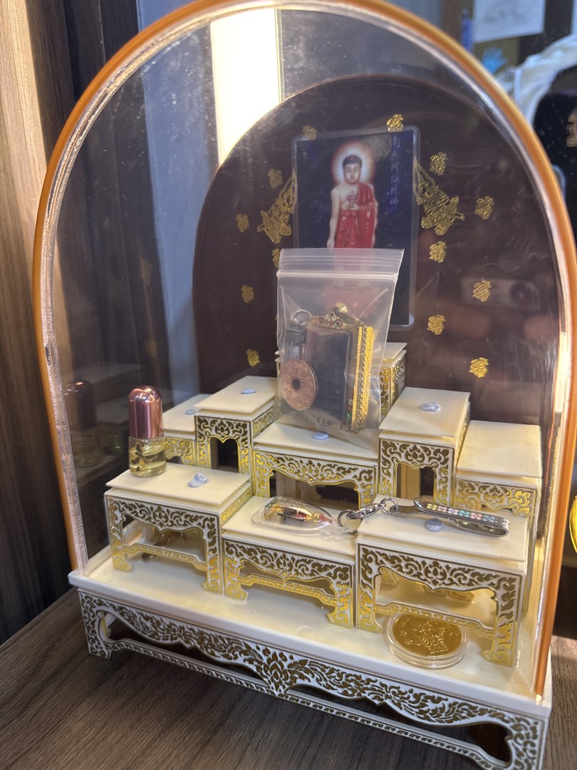 Mini Amulet Display Case, Hobbies & Toys, Religious Items on Carousell