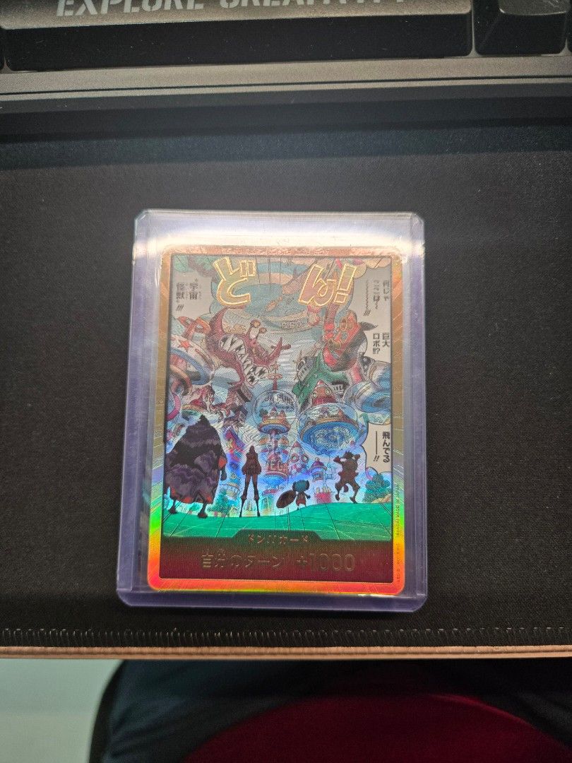 One piece TCG GOLD DON eb04 egghead, Hobbies & Toys, Toys & Games on ...