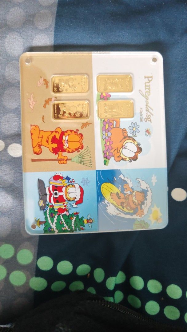 Puregold SG Garfield Gold Bar, Hobbies & Toys, Memorabilia ...
