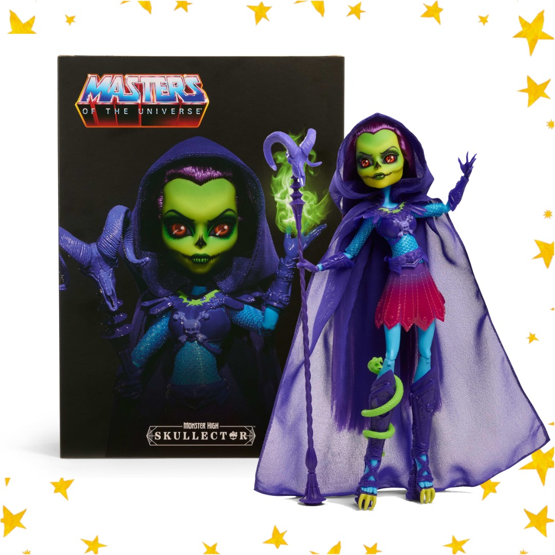 Monster High Skullector Master of the Universe Skeletor Doll, Hobbies ...
