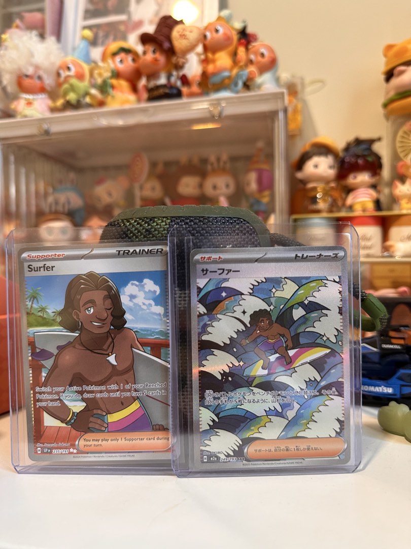 Pokemon TCG Surfer Trainer Cards SAR, Hobbies & Toys, Toys & Games on ...