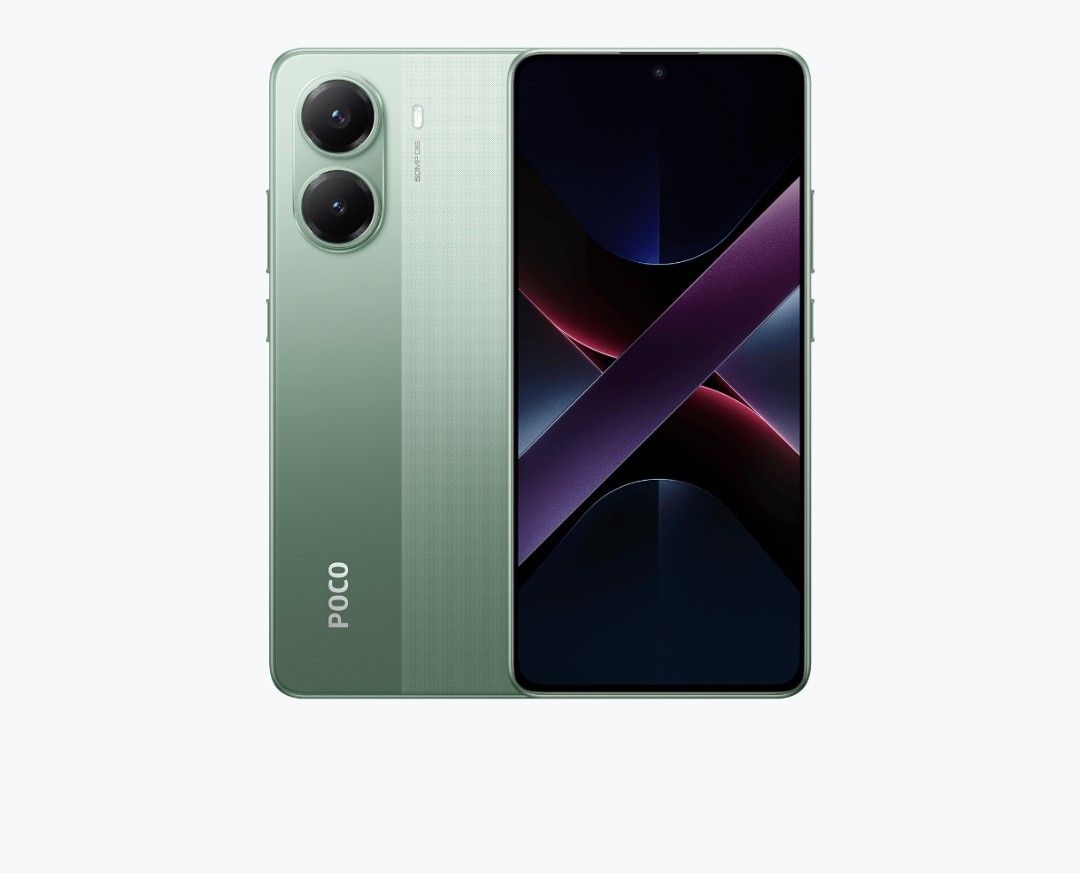 Selling Poco x7 pro (green color), Mobile Phones & Gadgets, Mobile ...