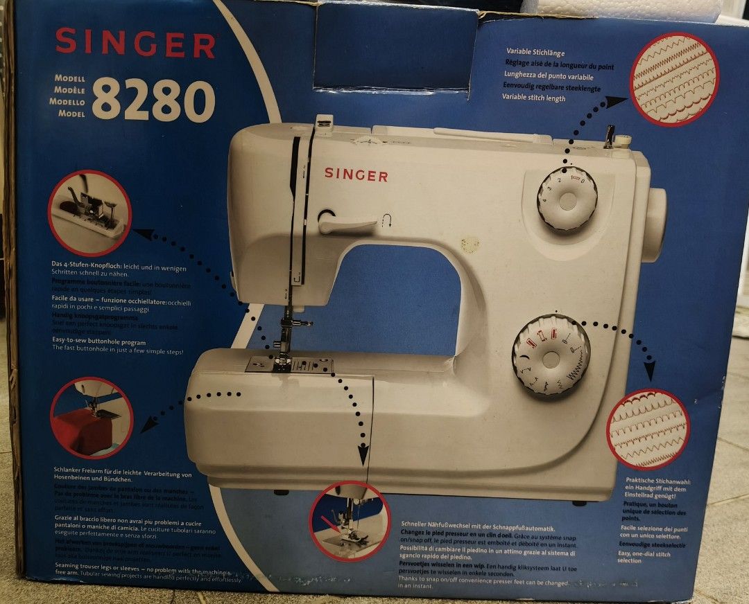 Singer 8280 Sewing Machine - Brand New, TV & Home Appliances, Other ...