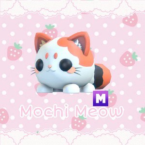 Adopt Me Mochi Meow, Hobbies & Toys, Toys & Games on Carousell