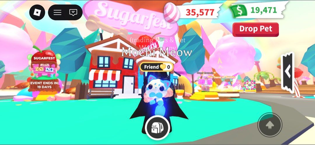 Adopt me No Pot Mega Mochi Meow, Video Gaming, Video Games, Others on ...