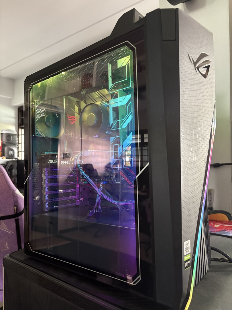 ASUS ROG STRIX Gaming Desktop Computer PC CPU Processor intel i5-10400F ...