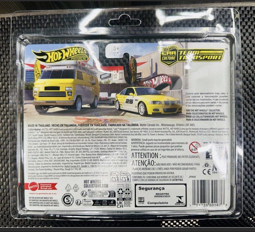 Hot Wheels Team Transport BMW M3, Hobbies & Toys, Toys & Games on Carousell