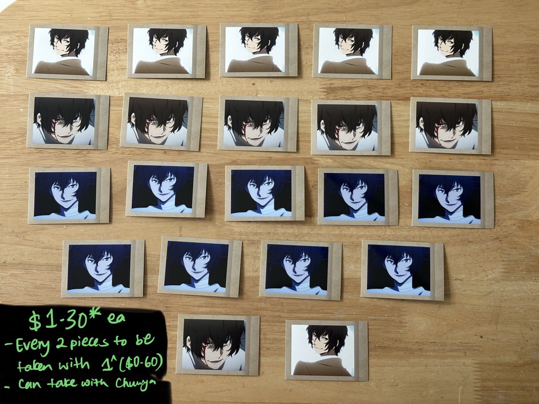[INSTOCKS] BSD Bungo Bungou Stray Dogs PashaColle Pashakore Dazai ...