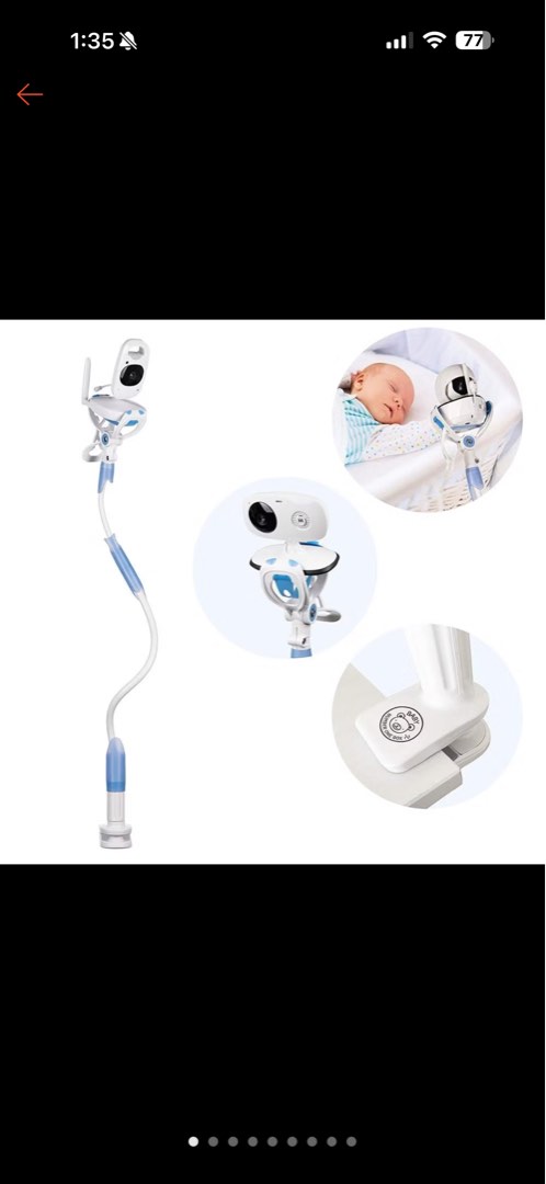 Kruger Baby Monitor Stand - Adjustable Clip, Babies & Kids, Baby ...