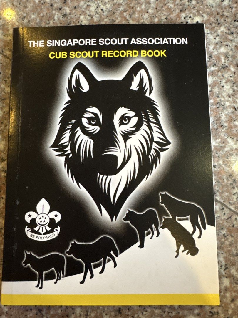 Singapore Scout Association Cub Scout Record Book, Hobbies & Toys ...